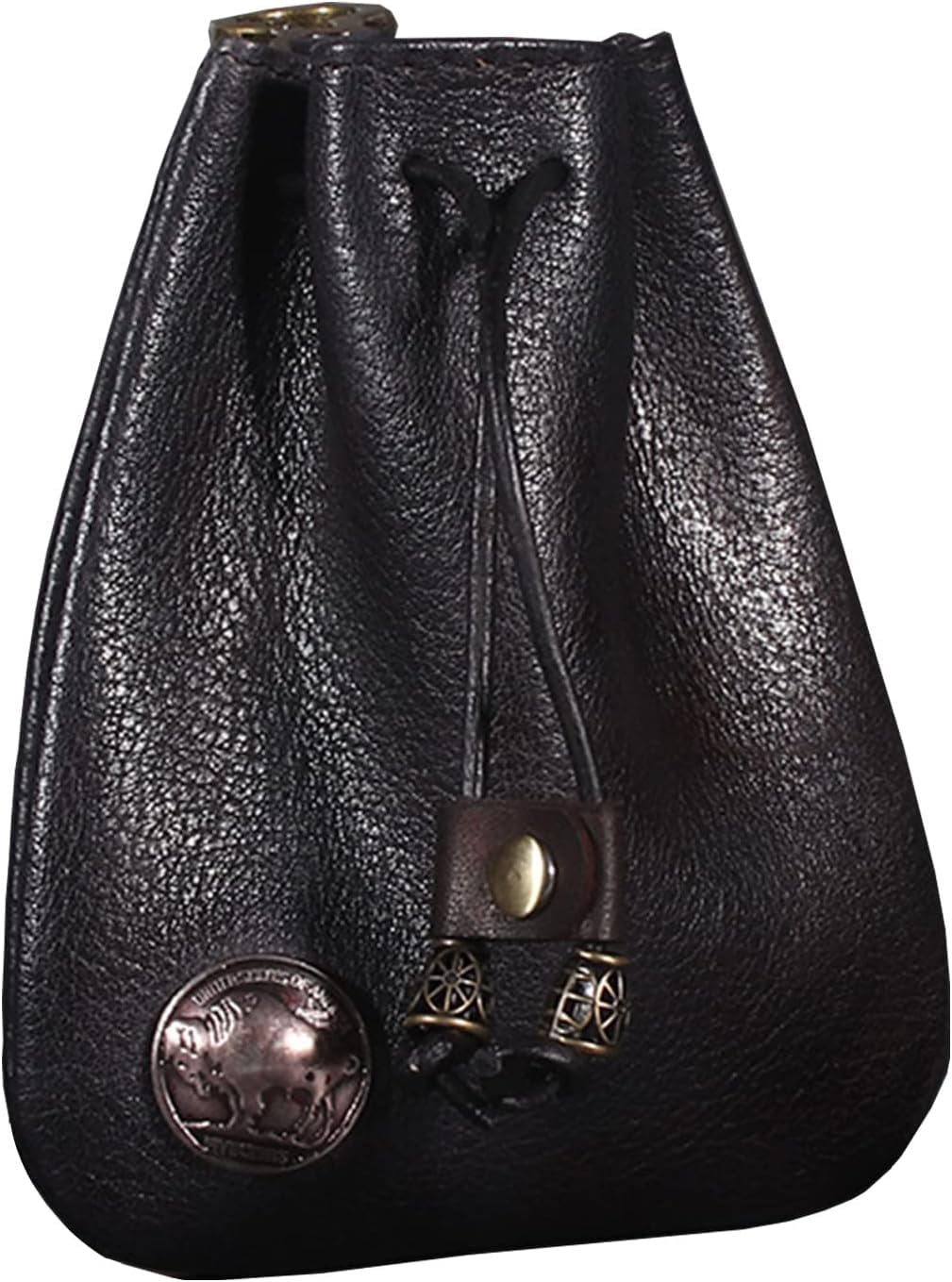 Genuine Leather Medieval Coin Purse Waist Bag, Coin Organizer, Change ...