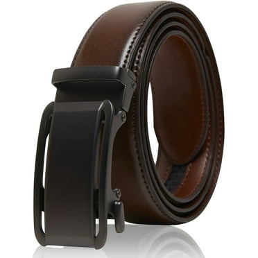 Marino Reversible Leather Belt For Men - Classic Dress Belt 1.25" Wide ...