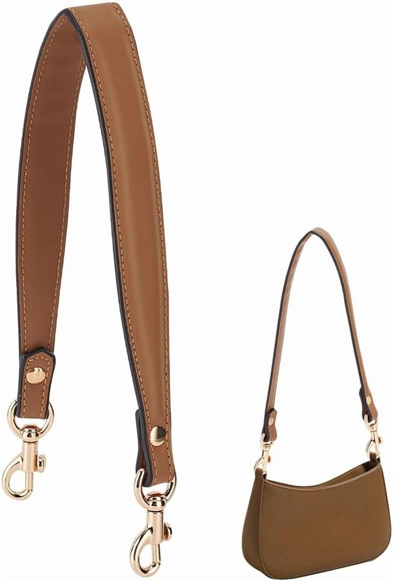 Genuine Leather Purse Strap, Handbag Strap Bag Strap with Buckle for Handbag Briefcase Wallet ...