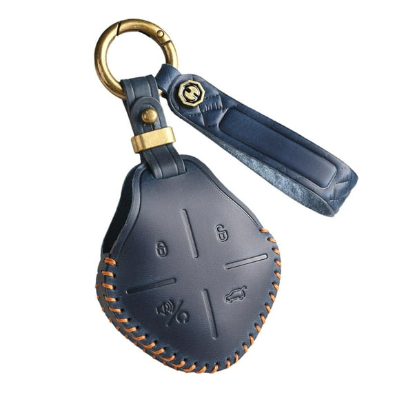 Genuine Leather Remote Key Fob Case for Chery Jetour Dashing X1 Plus ...