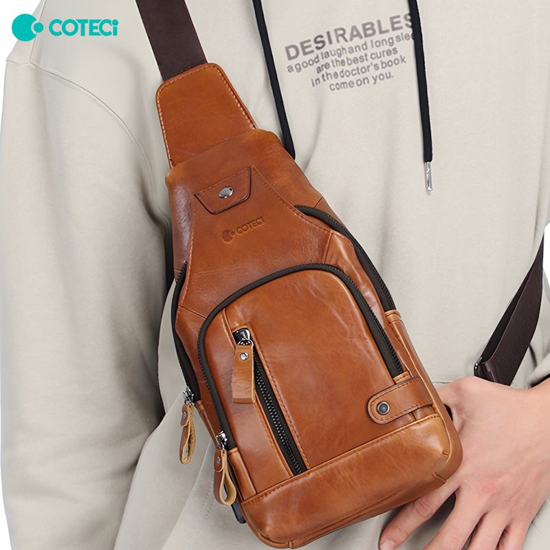 Mosiso Polyester Sling Chest Backpack for Men Women Shoulder Bags ...