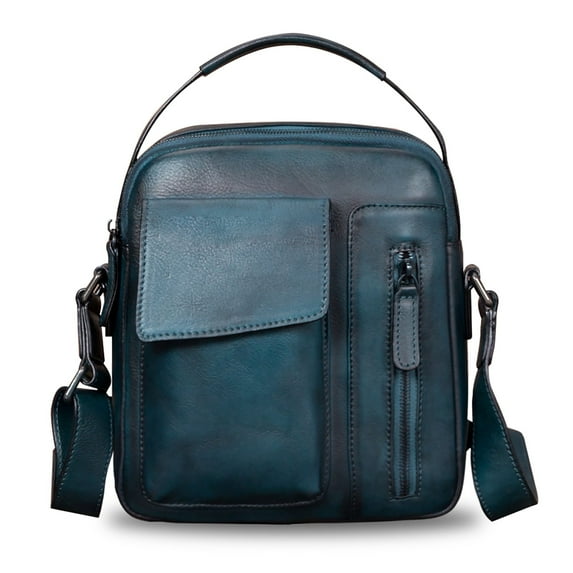 Genuine Leather Small Purses for Men Shoulder Bag Messenger Bag ...
