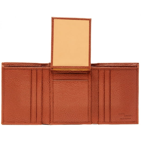 Trifold Leather Wallet for Men with RFID Blocking - Walmart.com