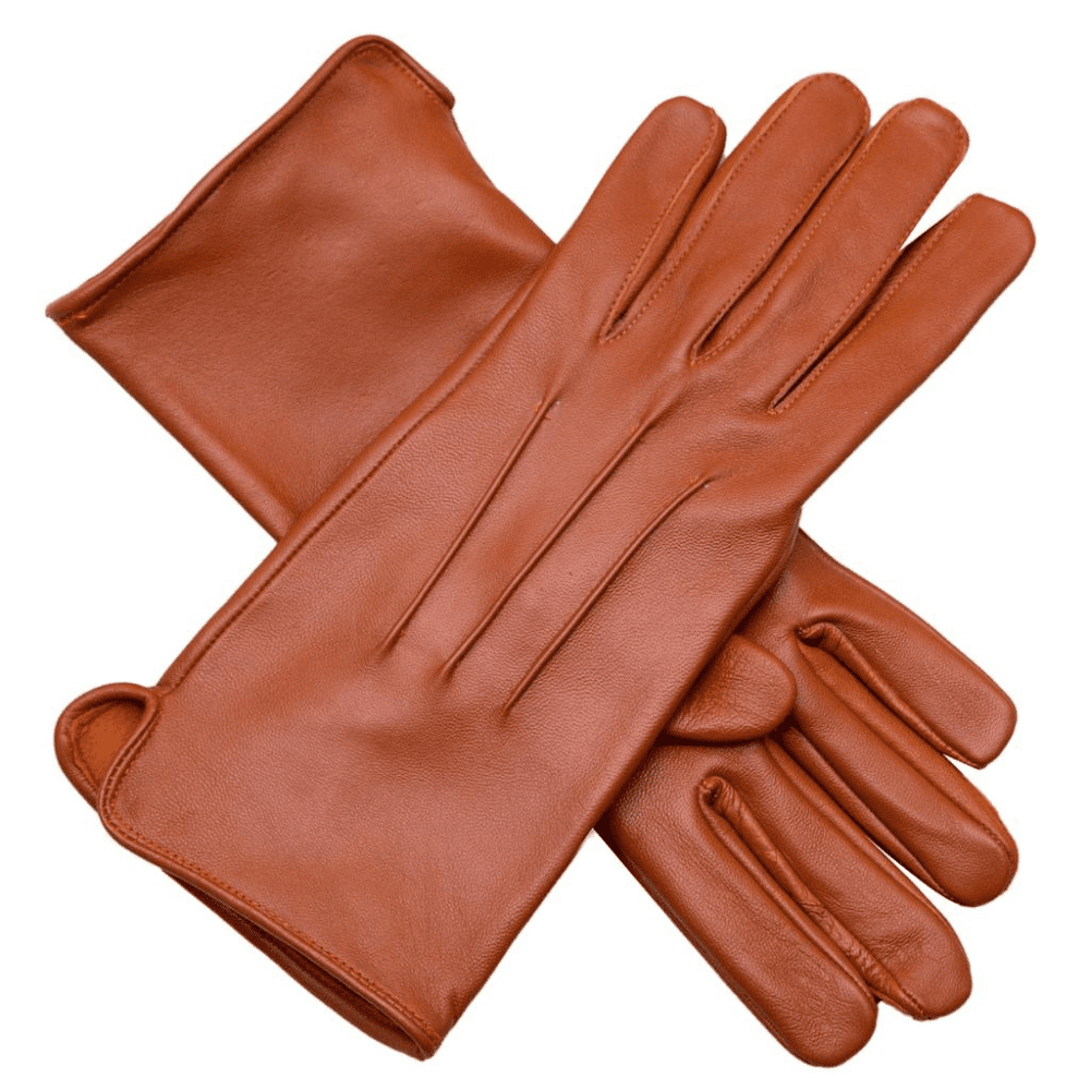 Genuine Leather Unlined Women Dress Gloves With Beautiful Standard ...