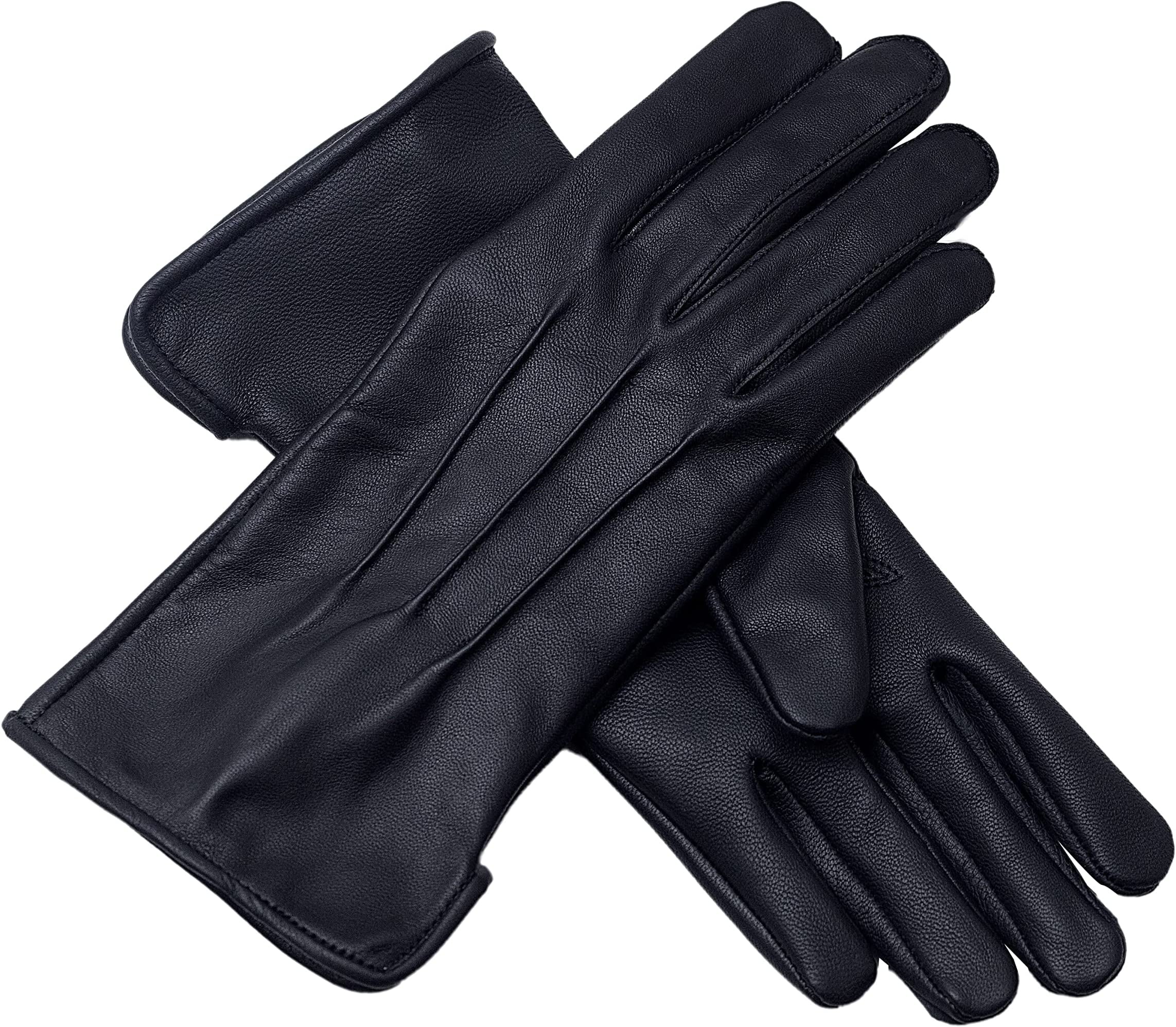 Genuine Leather Unlined Women Dress Gloves With Beautiful Standard ...