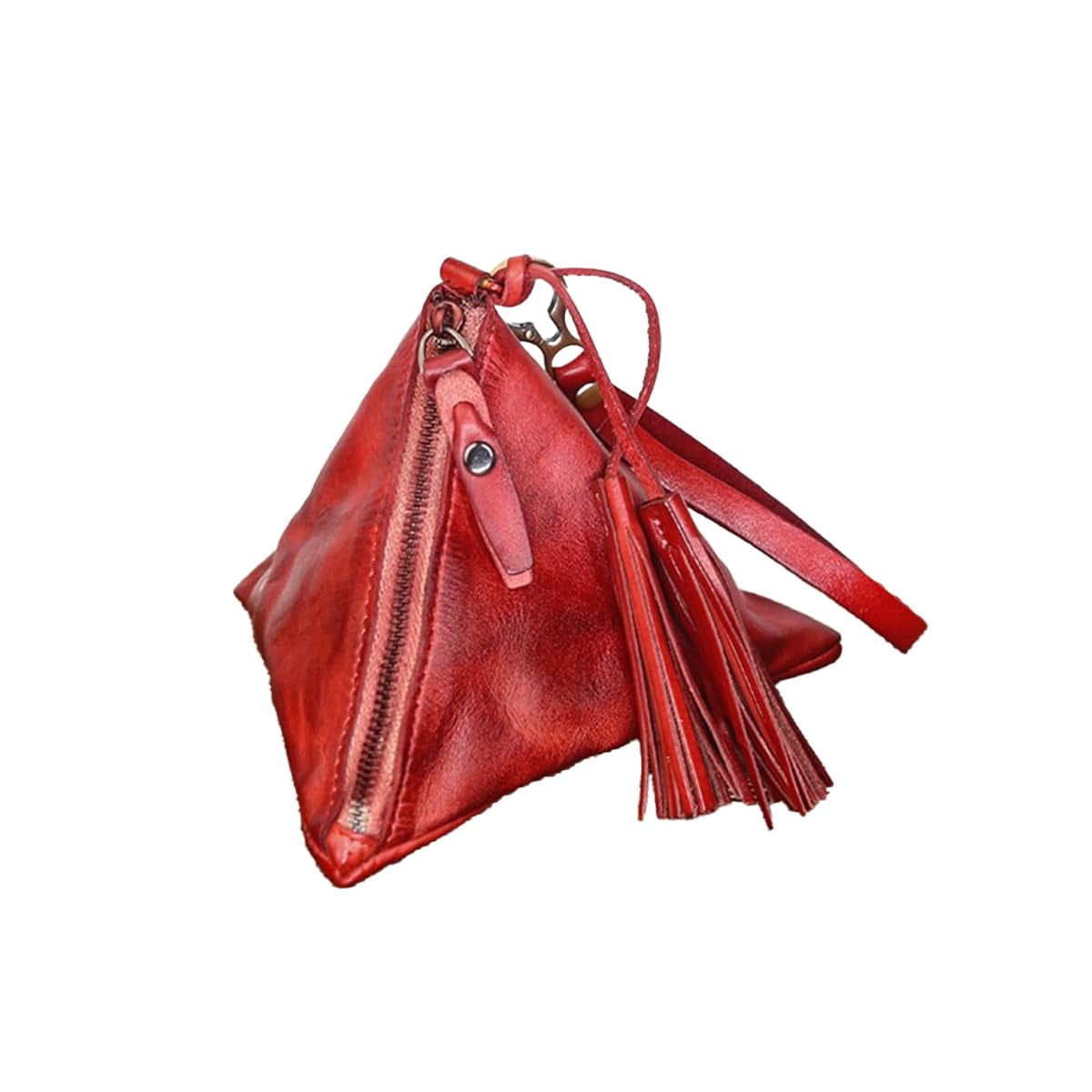 Genuine Leather Wallet Retro Medieval Cowhide Coin Purse Change Holder ...