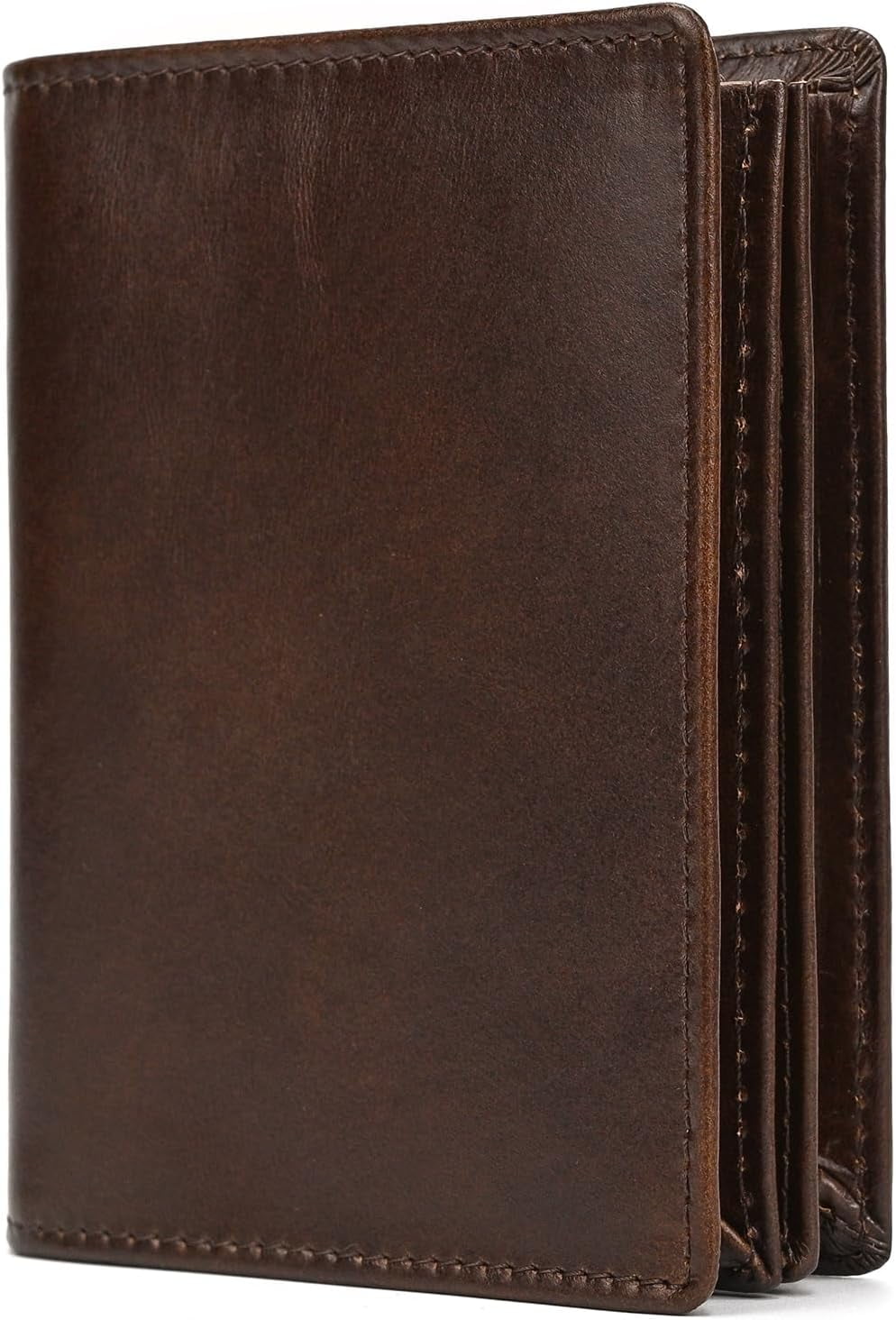 Genuine Leather Wallet for Men | Bifold RFID Vertical Wallet | Mens ...