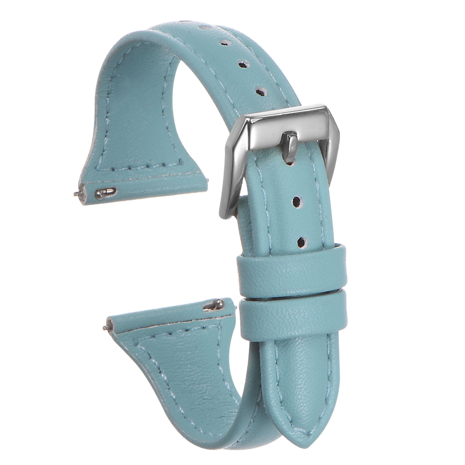 Genuine Leather Watch Band 20mm Quick Release Elegant Top Grain ...