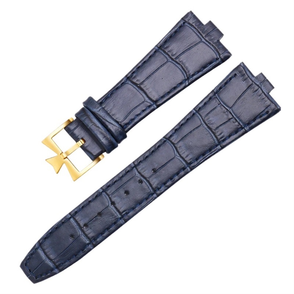 Genuine Leather Watch Strap Fit For Vacheron Constantin 4500V 5500V ...