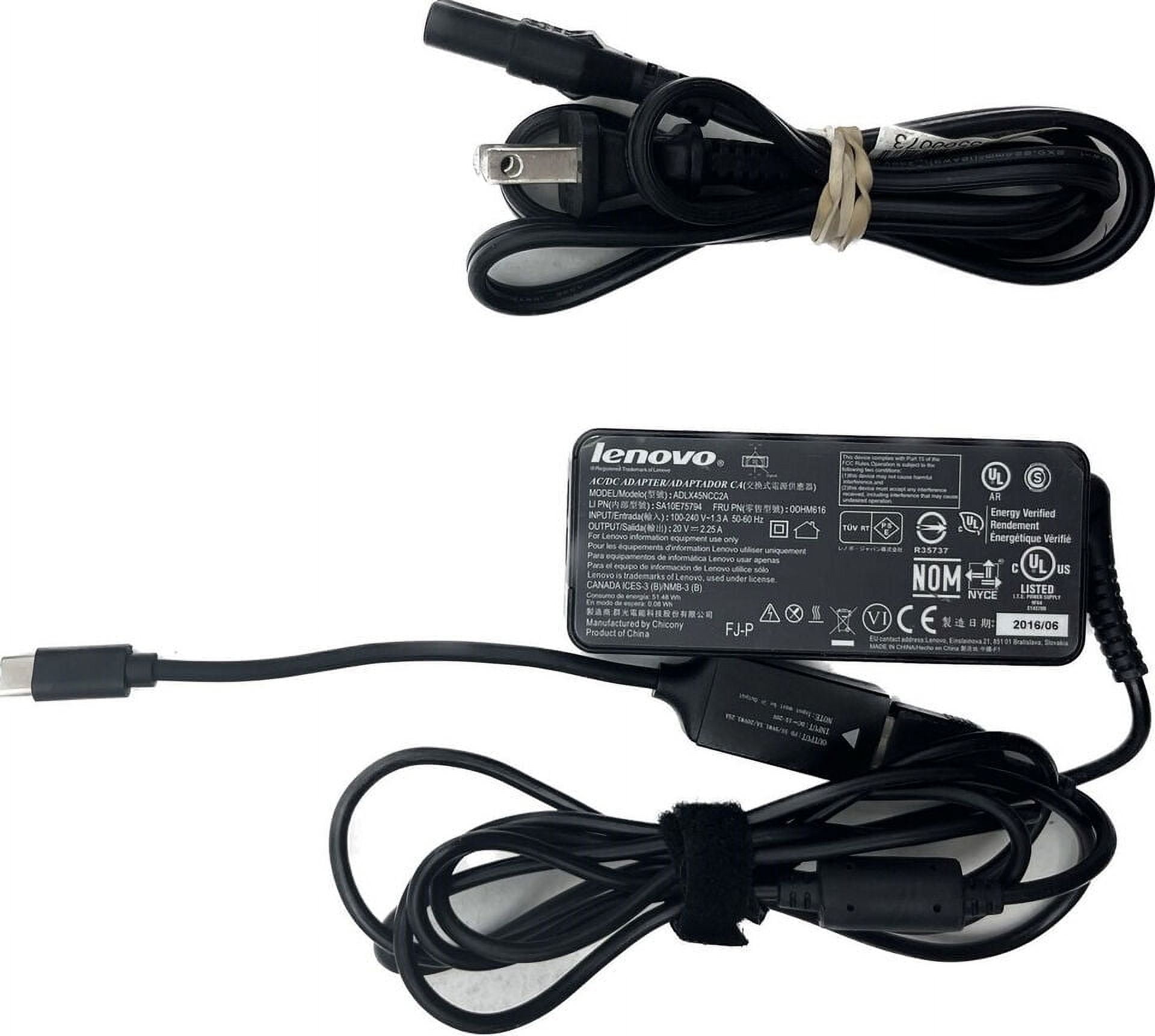 Lenovo Hp Dell USB-C Type-C Power Laptop Charger - Walmart.com