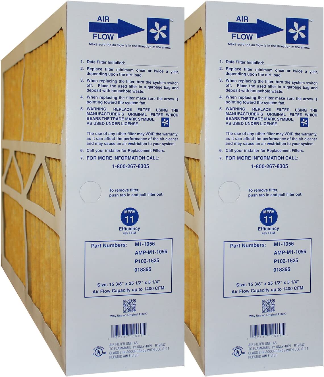 Genuine M1 1056 Size 16 X 25 X 5 Actual Size 15 3 8 X 25 1 2 X 5