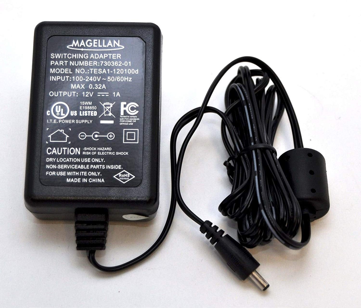 Genuine Magellan Roadmate 300 360 Home Charger GPS Power Adapter 500 ...