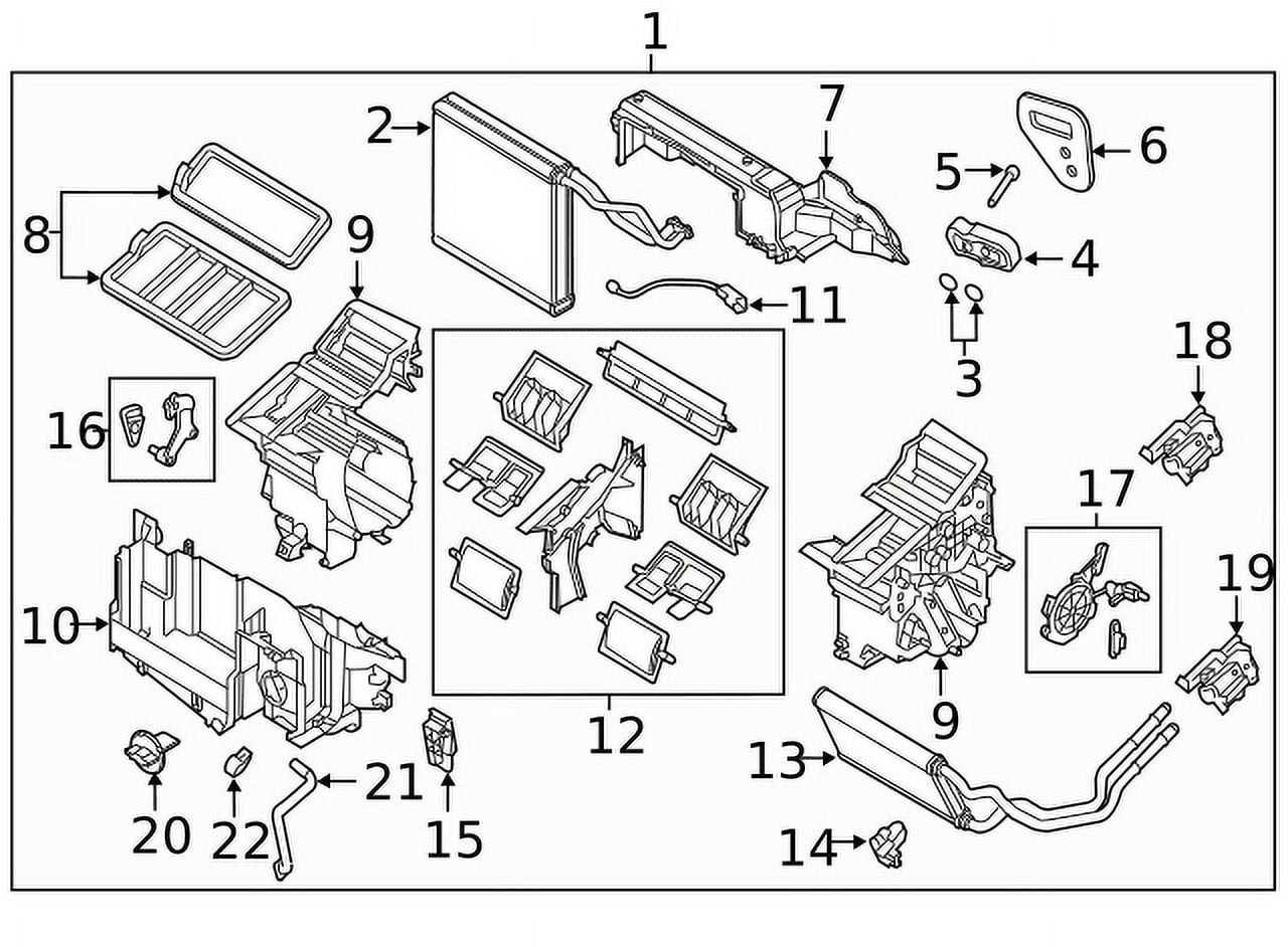 Genuine Mazda CX-5 Heater Temperature Sensor Evaporator (2017-2021) OE ...