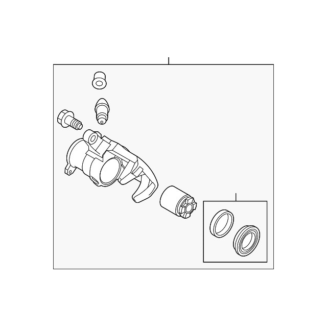 Genuine Mazda CX-9 Rear Caliper Piston Assembly Right (2016-2020) OE ...