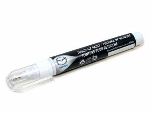 Genuine Mazda Touch Up Paint Pen Jet Black Color Code 41W OE 00009241W ...