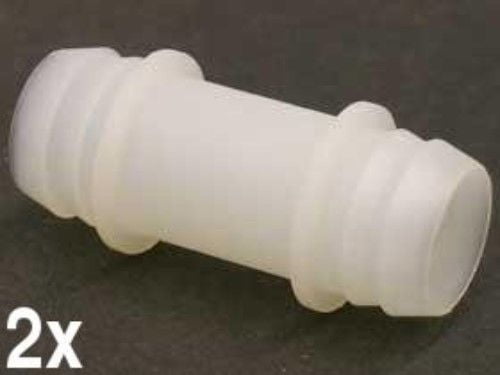 Genuine Mercedes (81-95) Air Hose Connector (x2) at air flow boot ...