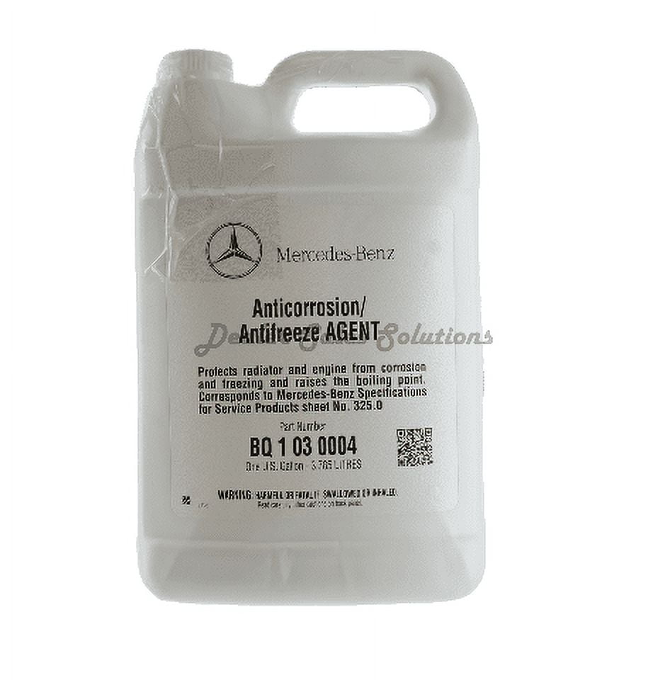 Genuine Mercedes Benz Engine Coolant Antifreeze 1 Gallon Blue OE ...