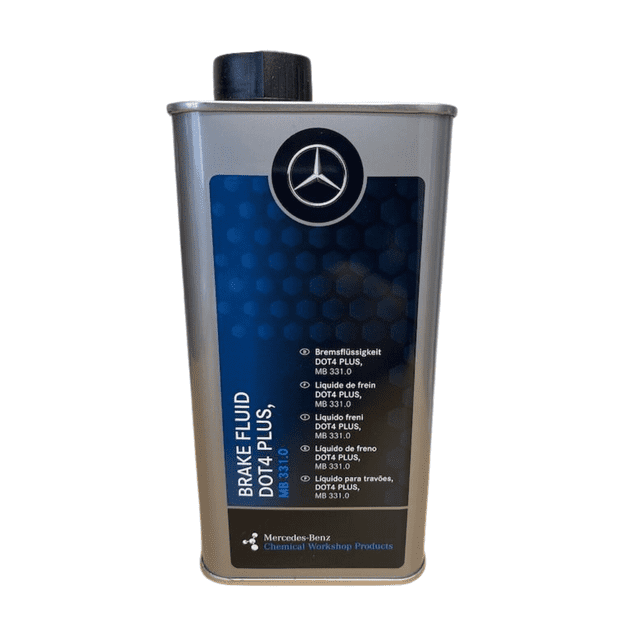 Genuine Mercedes Brake Fluid DOT 4 PLUS Ultra Low Viscosity MB Spec 331 ...