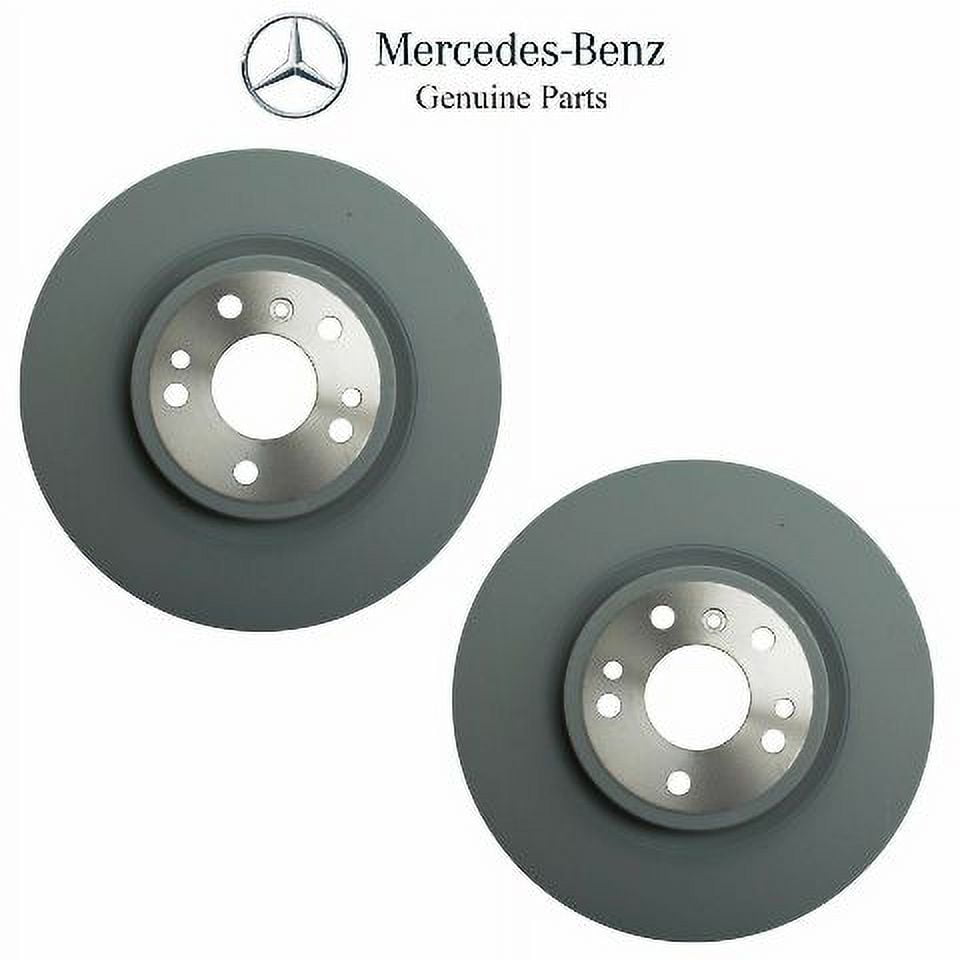 Genuine Mercedes ML350 Front Disc Brake Rotor Left AND Right Set w166 ...