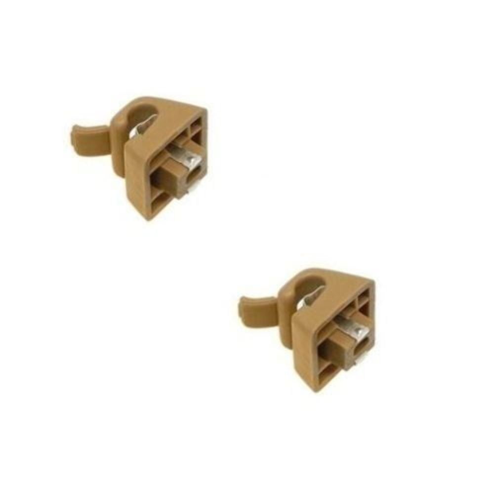 Genuine Mercedes Sun Visor Clip Set Date (x2) Shade Retainer OEM w123 ...