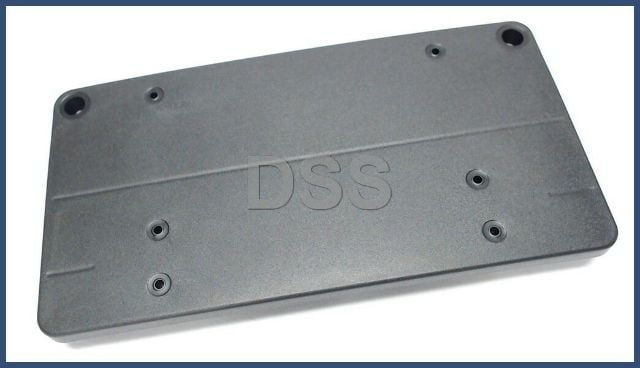 Genuine Mercedes w211 E-Class License Bracket Front Bumper Plate Mount ...