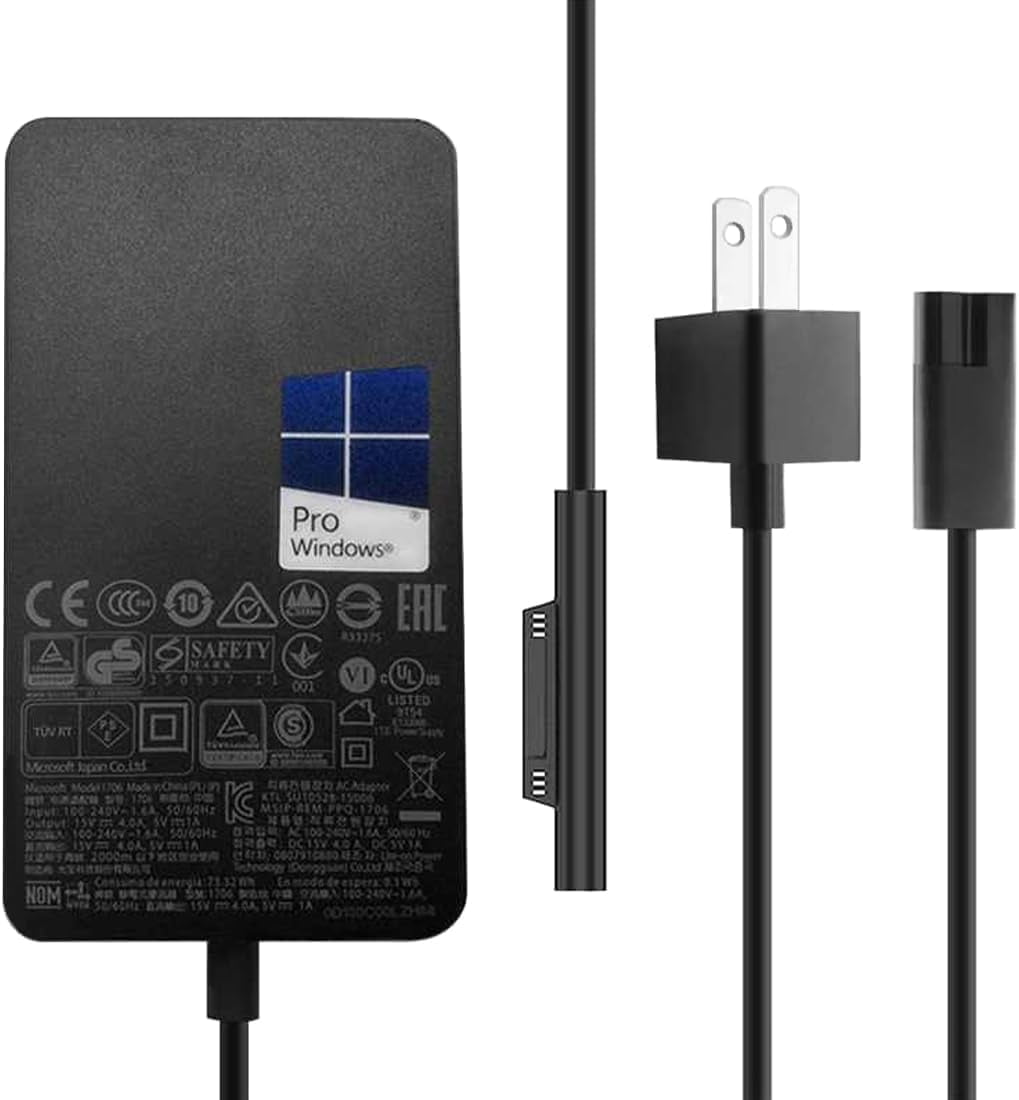 Genuine Microsoft Surface Charger 44W Power Supply Adapter for ...