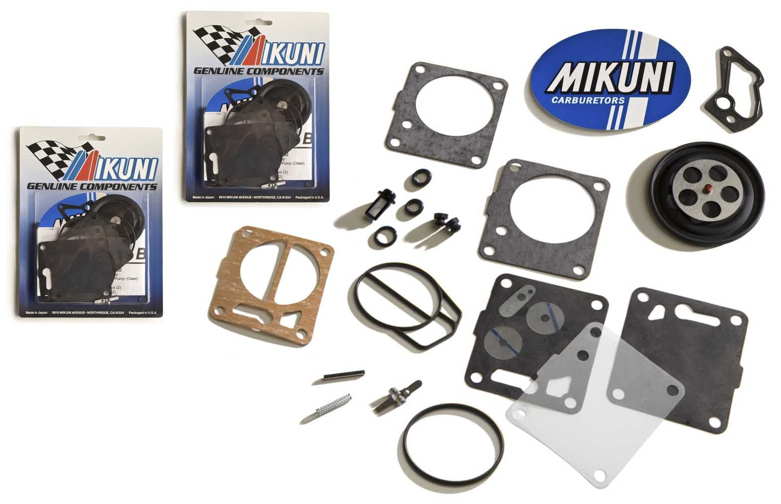Genuine Mikuni Dual Carb Carburetor Rebuild Kit Yamaha GP800 GP800R ...