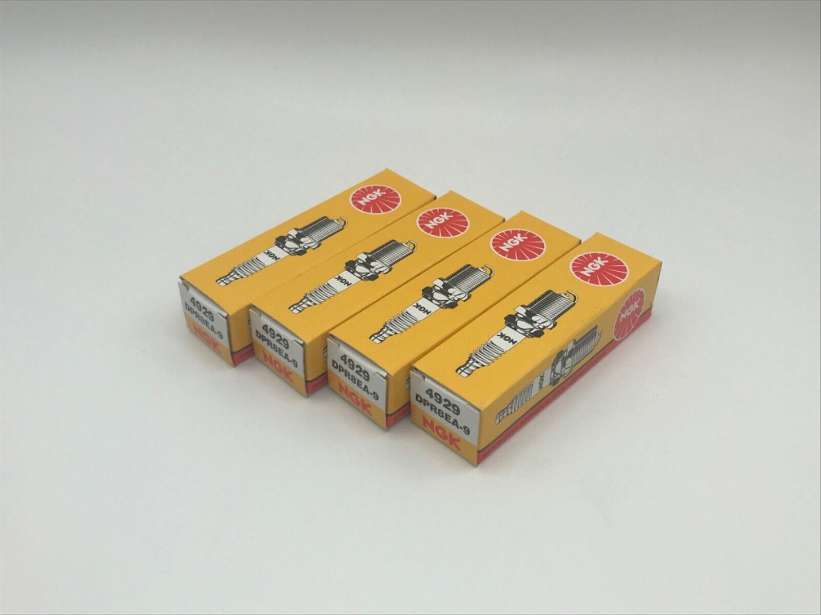 Genuine NGK Spark Plug DPR8EA-9 DPR8EA9 4929 - 4 Pack - Walmart.com