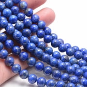 Genuine Natural Lapis Lazuli Gemstone AAA Blue Round 4mm 5mm 6mm 8mm ...