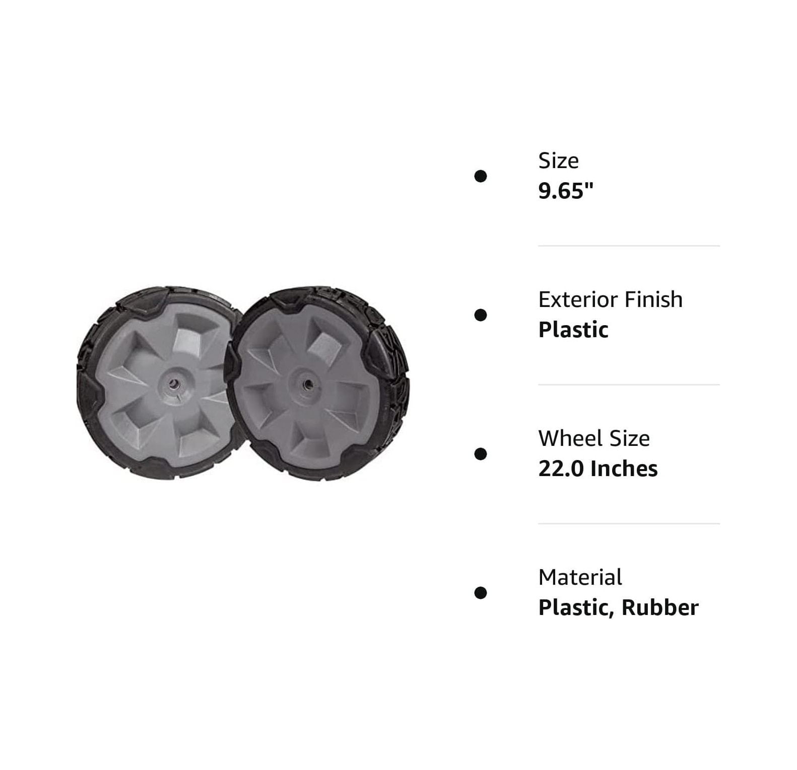 Genuine NeosKon 140-2350 2-Pack Rear Drive Wheels for 22in Recycler ...