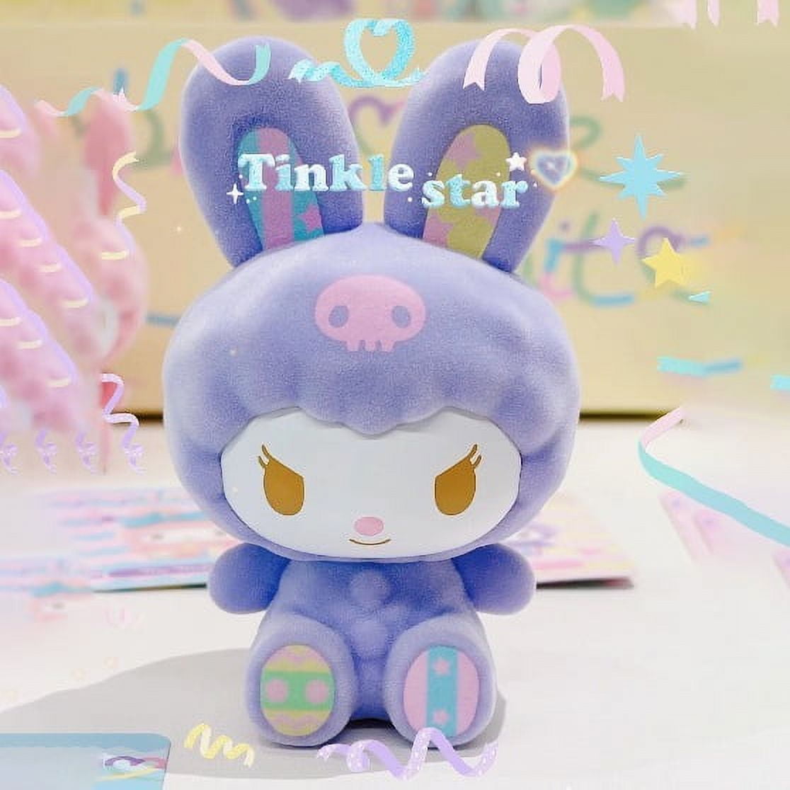 Genuine New Sanrio Rabbit Series Blind Box Flocking Laurel Dog Kulomi ...