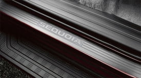 Genuine OE Toyota Door Sill Protectors, Black PT747-0C080 - Walmart.com