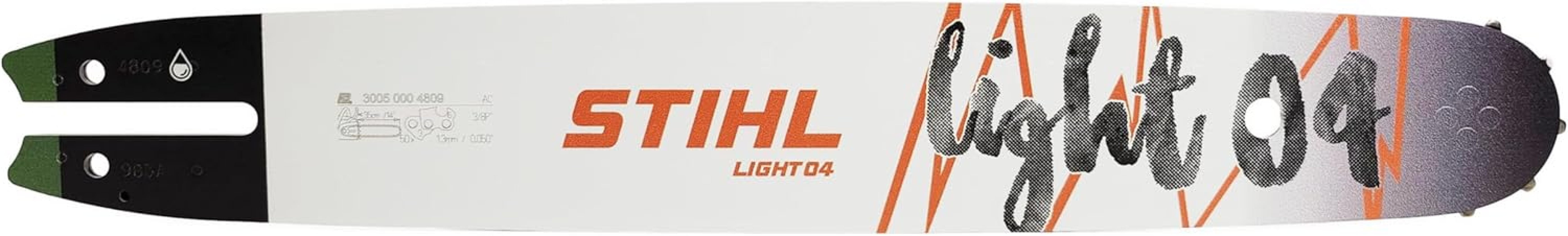 Genuine OEM 14" Chainsaw Guide Bar 0.375" Pitch (3/8P), 0.050" Gauge, 50 Drive Link, 'Light 04 ...