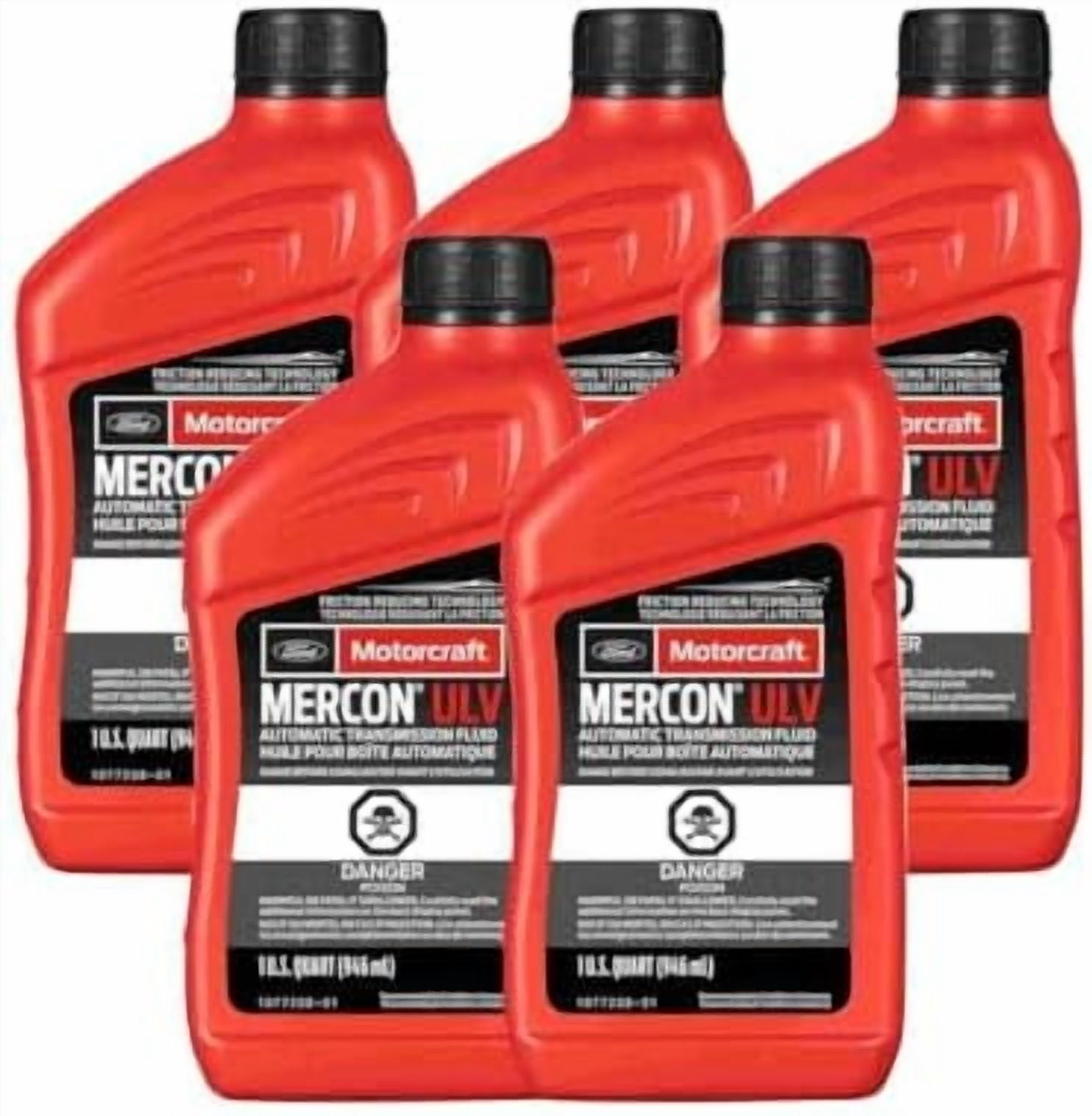Genuine OEM Automatic Transmission Fluid Kit Mercon ULV - 5 Quart ...