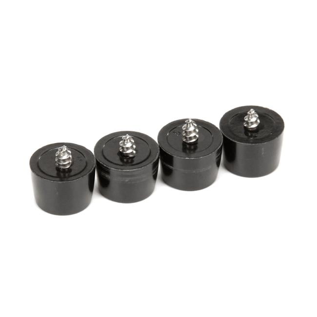 Genuine OEM Black Plastic Threaded Stud - Pack of 4 - Walmart.com
