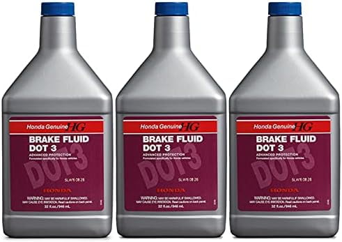 Genuine OEM Brake Fluid DOT 3 3 Quarts Advanced Protection (3x1 Qt) For ...