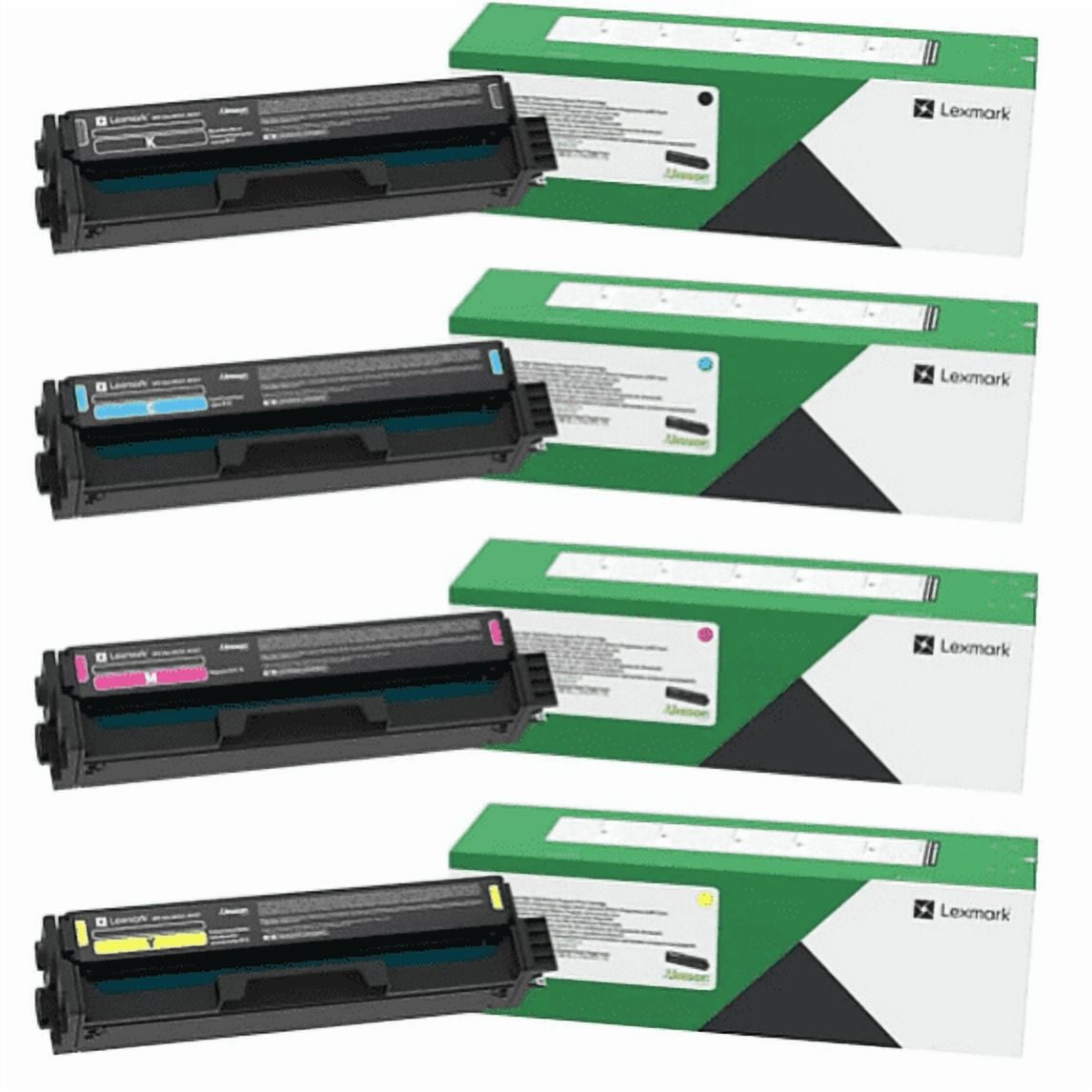 Genuine OEM CS431dw Toner Lex mark CMYK (4-Color) Standard Yield Return ...