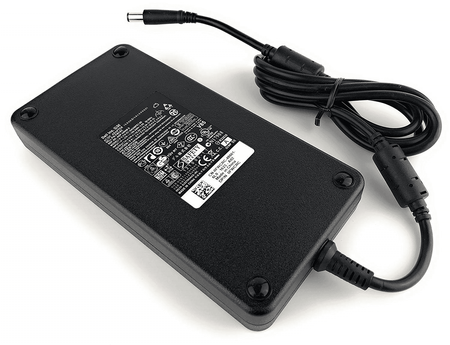 Pre-Owned Genuine OEM Dell 240W 19.5V 12.3A AC Laptop Power Charger GA240PE1-00 FWCRC - Walmart.com