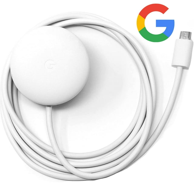 Google Home Mini Original OEM Replacement Power Cord - AC Charger with ...