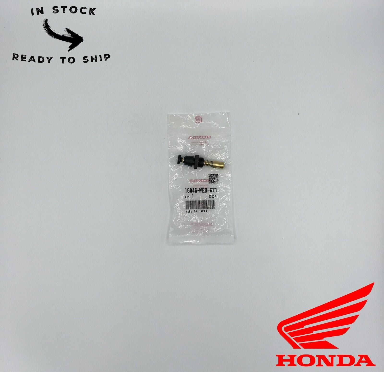 Genuine OEM Honda Choke Starter Valve Plunger 16046-MEB-671 - Walmart.com