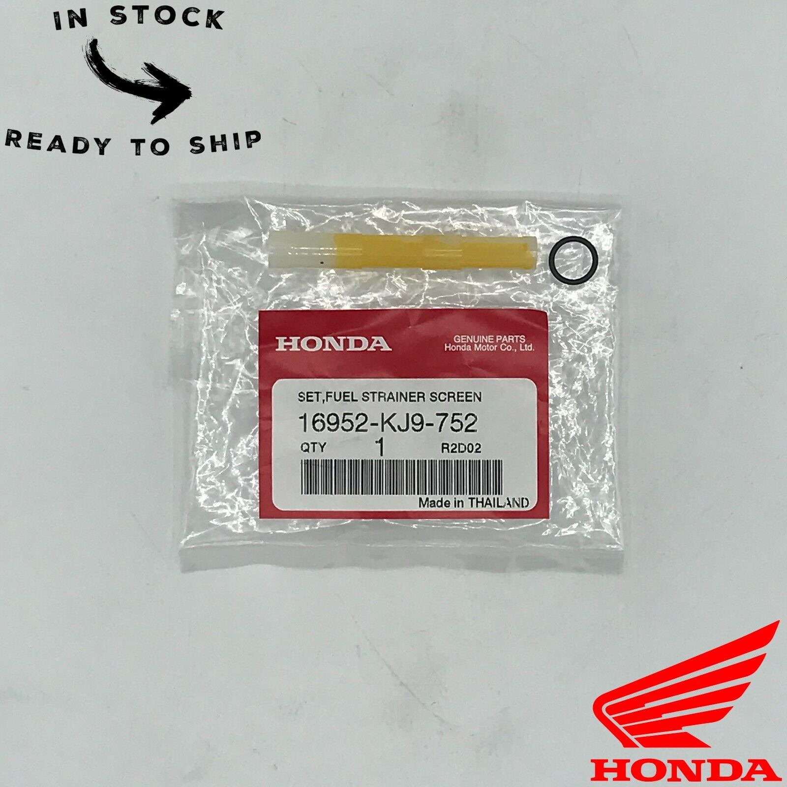 Genuine OEM Honda Petcock Filter Screen Set 16952-KJ9-752 - Walmart.com