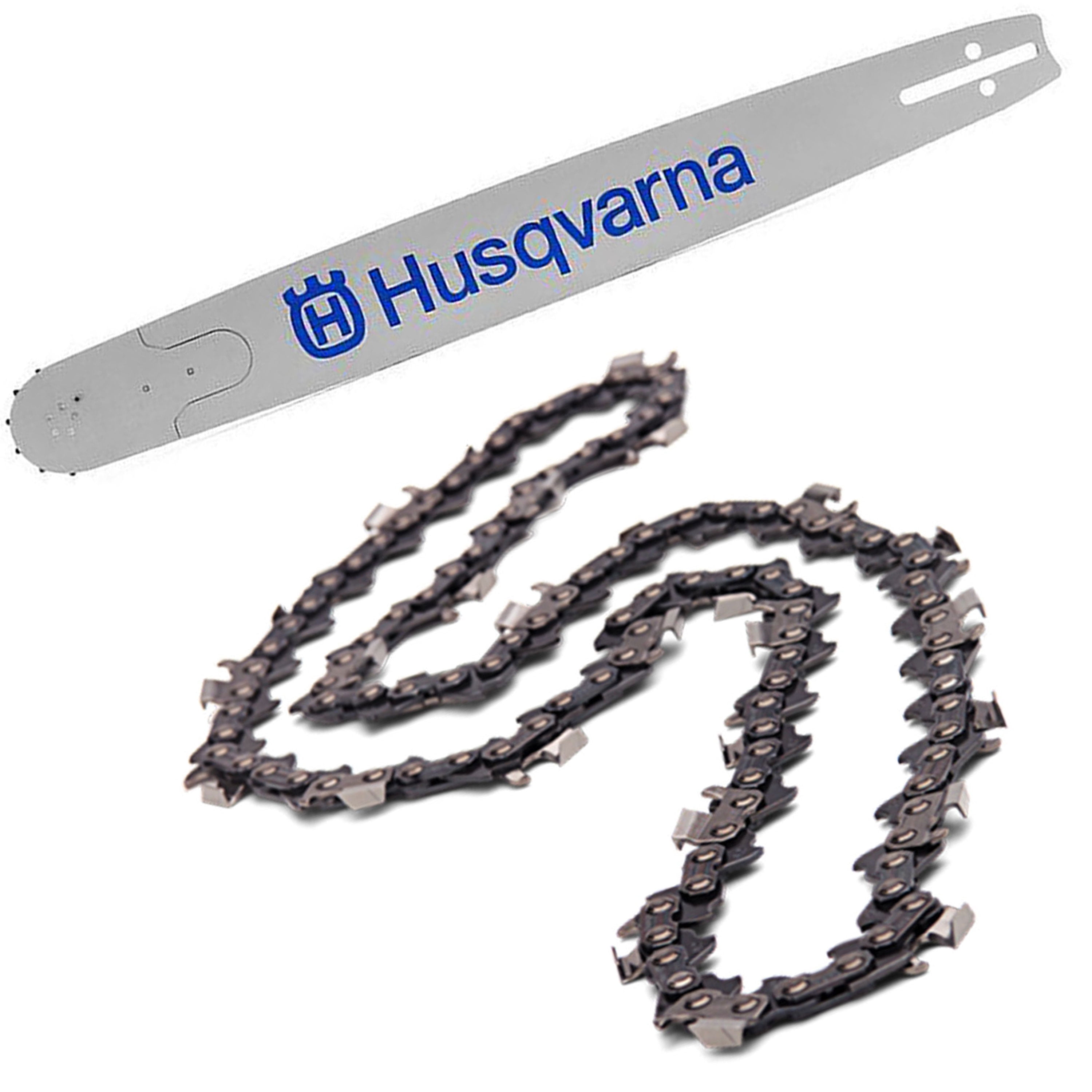 Genuine OEM Husqvarna 18" Guide Bar & Chain Kit for Chainsaws / .325 ...