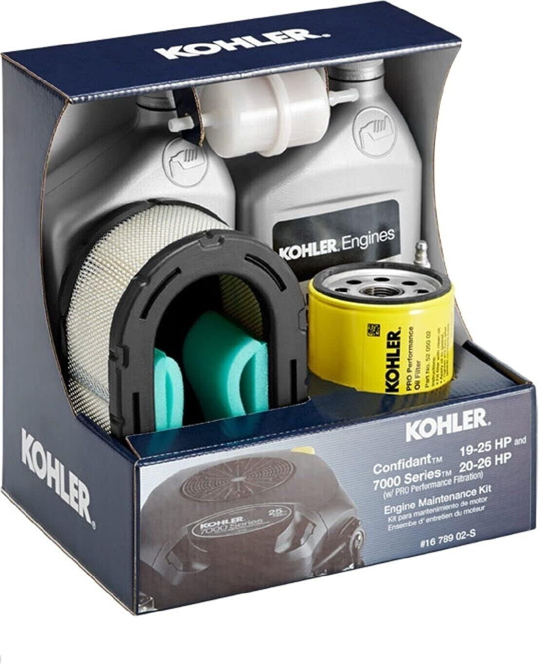 Genuine OEM Kohler - 16 789 02-S - Maintenance Kit for CONFIDANT AND ...
