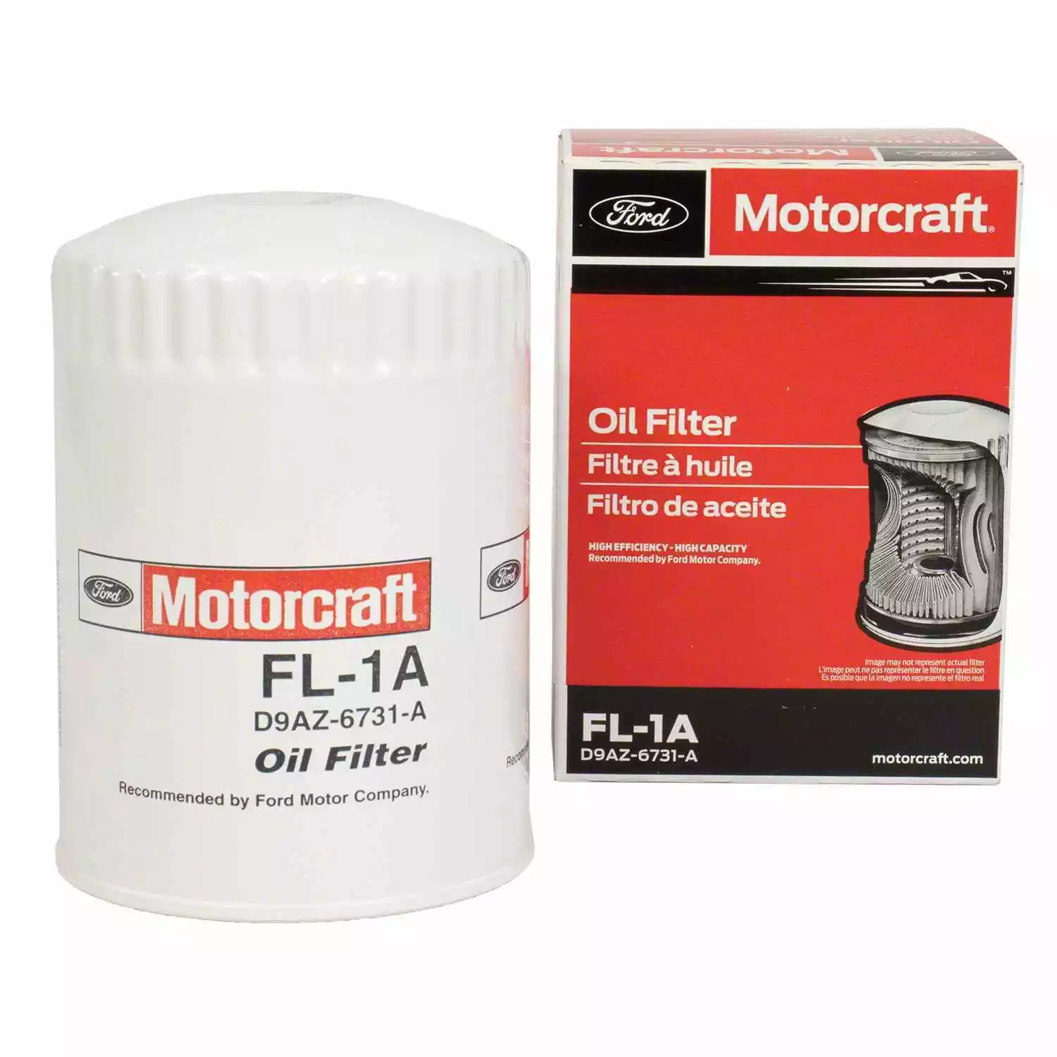 Genuine OEM Motorcraft FL1A Engine Oil Filter D9AZ6731A For Dodge Jeep ...