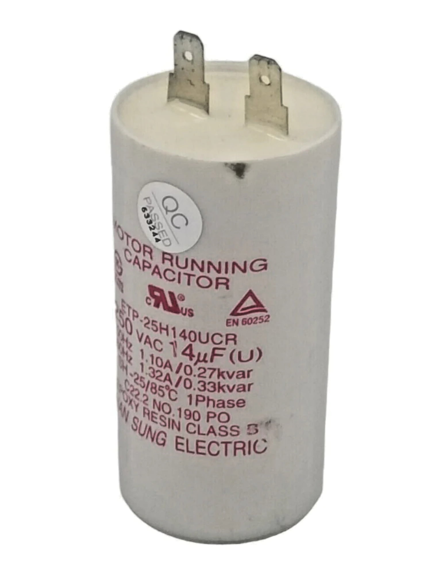Genuine OEM Refrigerator Capacitor ETP-25H140UCR Same Day Ship ...