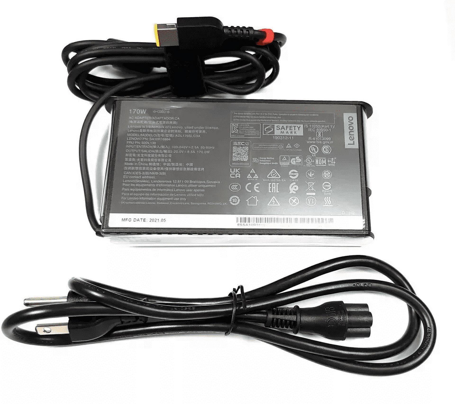 Genuine OEM Slim 170W Charger AC Power Adapter For Lenovo ThinkPad P51 ...