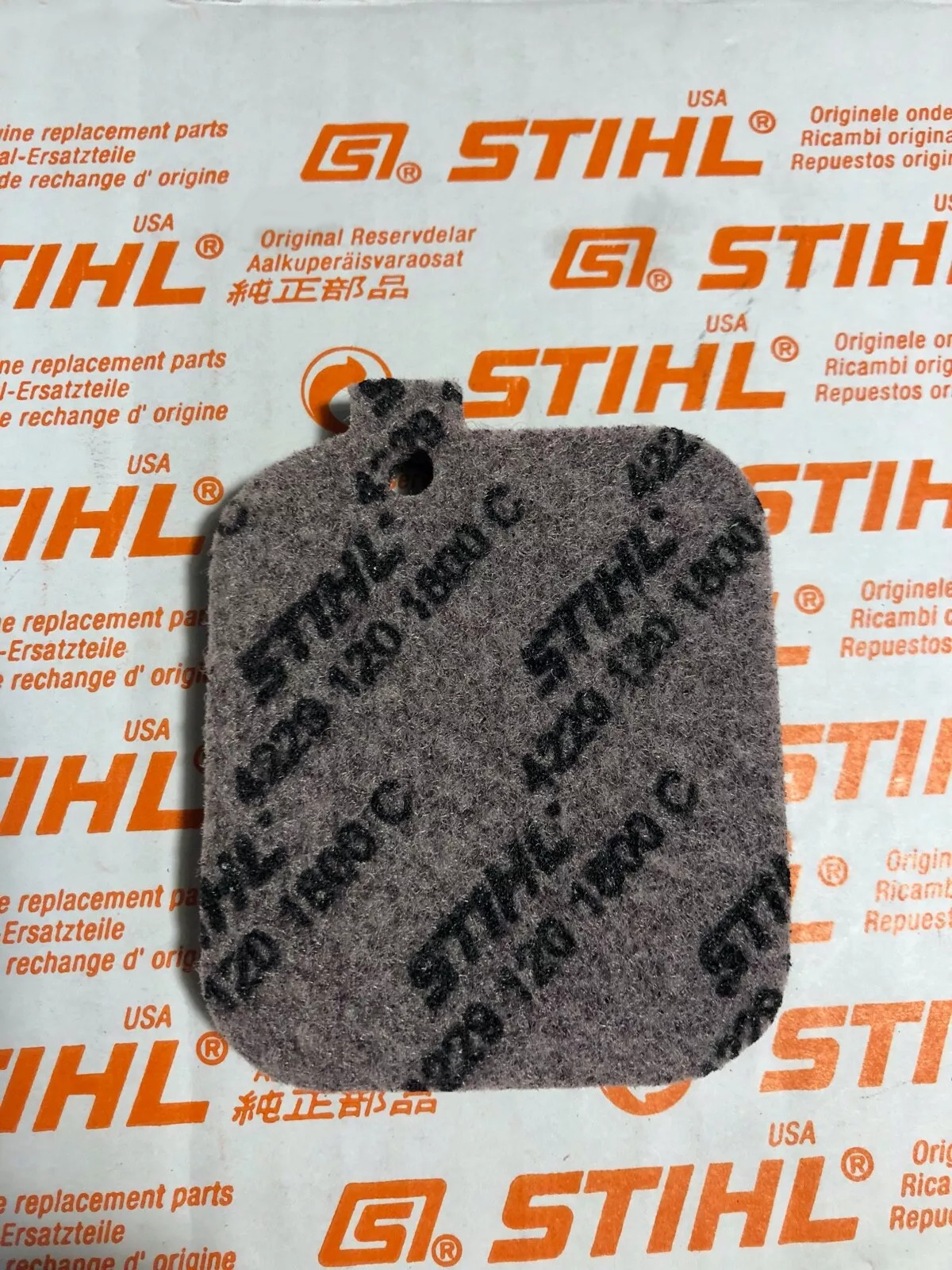 Genuine OEM Stihl 4229 120 1800 Air Filter BG85 BG50 BG65 BG55 SH55 ...