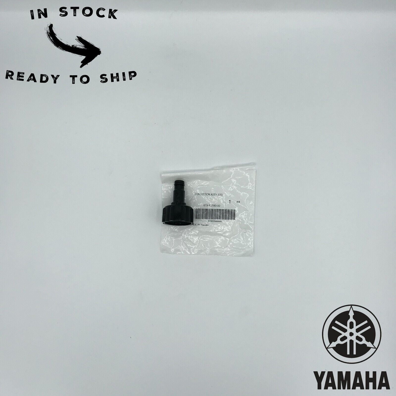 Genuine OEM Yamaha WaveRunner Conduction Assy Flush Fitting 67X-E2590 ...