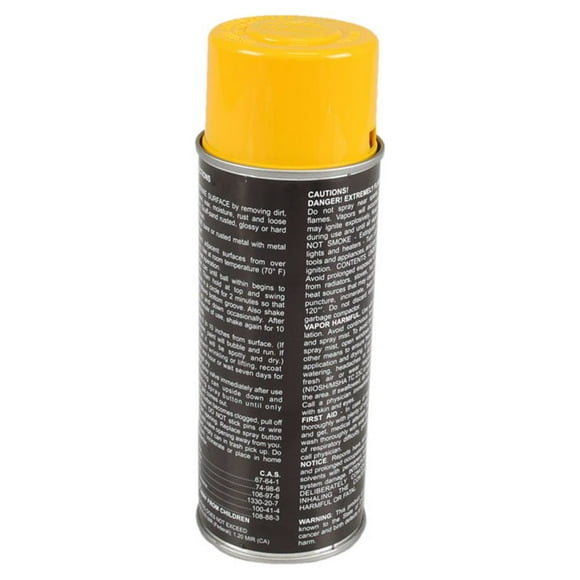 Cub Cadet Yellow Spray Paint