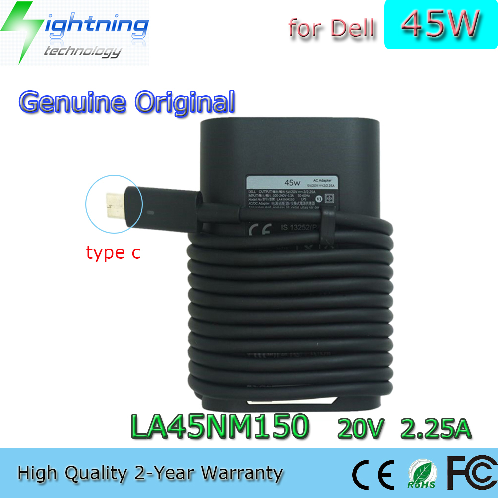 Genuine Original 45W 20V 2.25A USB Type C LA45NM150 Laptop Adapter for ...
